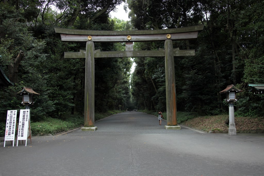 TORII SANCTUAIRE MEIJI