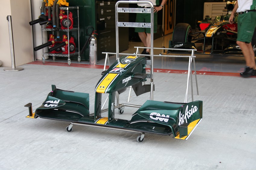 STAND LOTUS F1