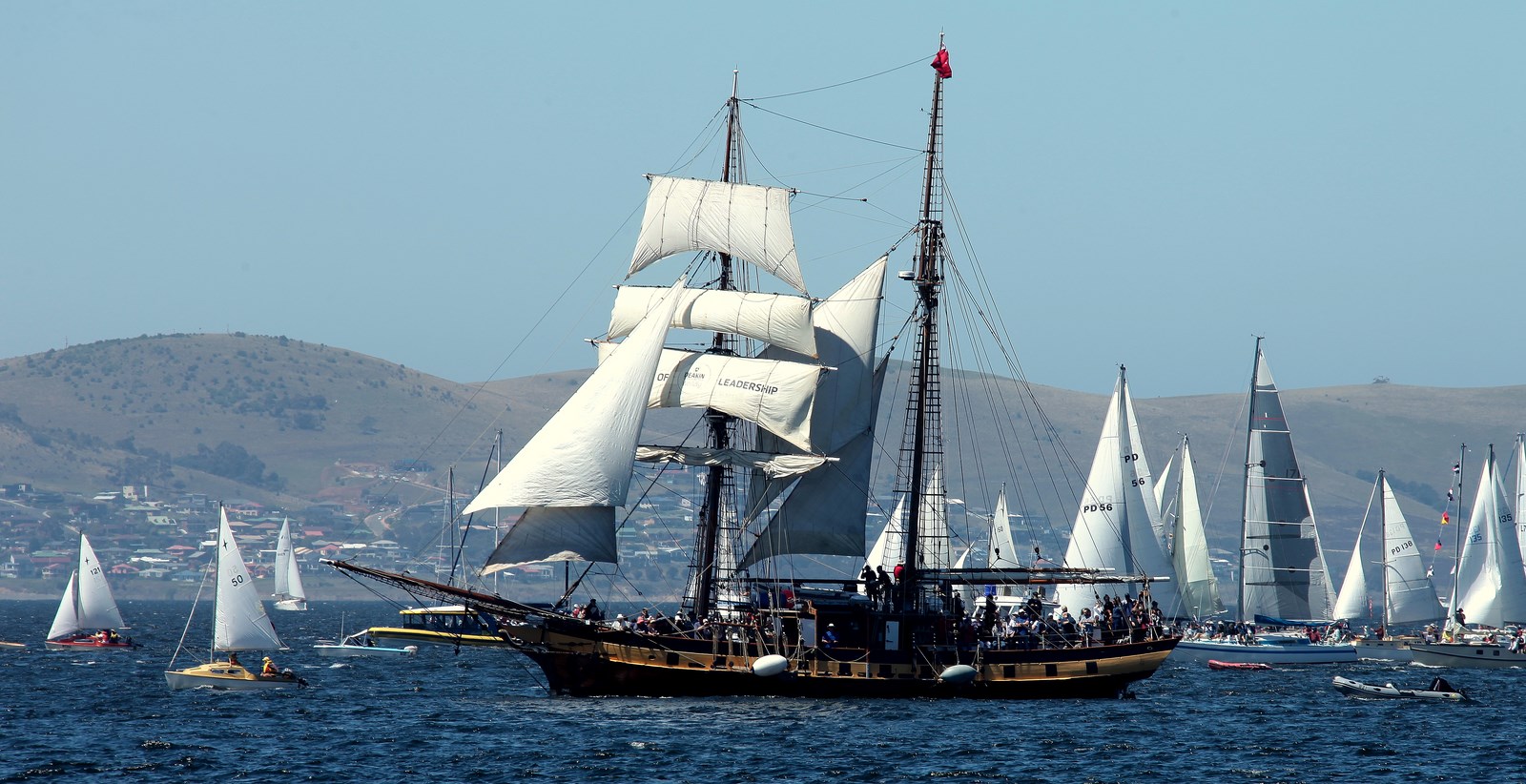 REGATE HOBART BRIGANTIN WINDEWARD BOUND